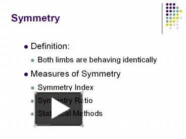 Symmetry presentation | free to download