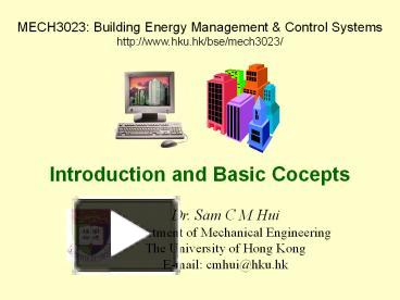 Introduction and Basic Cocepts presentation | free to download