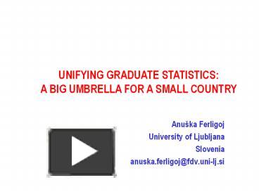 Anu presentation | free to download