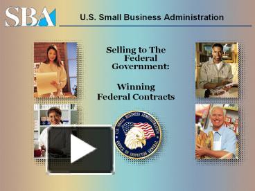 PPT – Contracting with the U.S. Government PowerPoint presentation ...