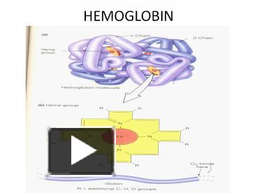 HEMOGLOBIN presentation | free to download