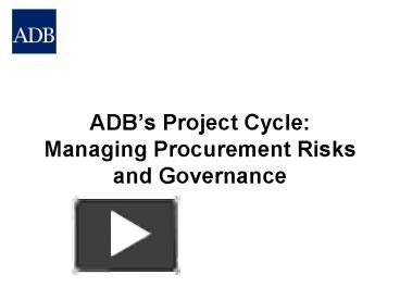 ADB presentation | free to download