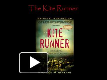 The Kite Runner presentation | free to download