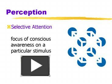 PPT – Perception PowerPoint presentation | free to view - id: 6541f4-ZTdiN