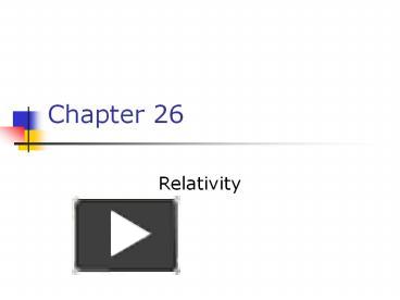 PPT – Relativity PowerPoint presentation | free to download - id ...