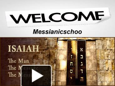 Messianic Bible Study presentation | free to download