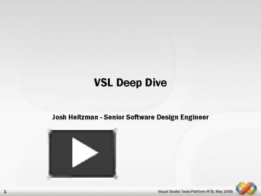 PPT – VSL Deep Dive PowerPoint presentation | free to view - id: 65a640 ...