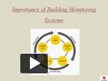 Importance of Building Monitoring Systems presentation | free to download