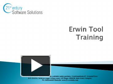 PPT – Erwin Tool Training PowerPoint presentation | free to download ...