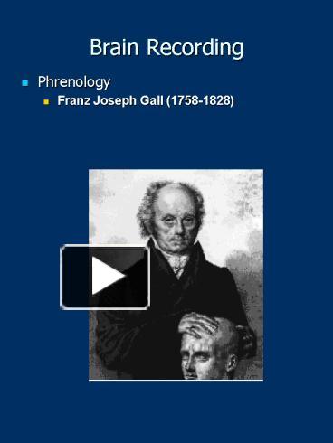 PPT – Brain Recording PowerPoint presentation | free to view - id ...