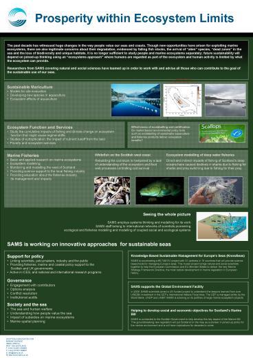 PPT – Prosperity within Ecosystem Limits PowerPoint presentation | free ...