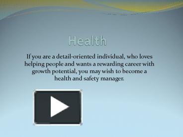 PPT – health-matrix PowerPoint presentation | free to download - id ...