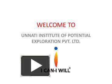 Unnati Unlimited - About Us presentation | free to download