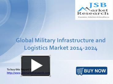 JSB Market Research: Global Military Infrastructure and Logistics ...