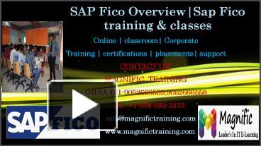 PPT – Sap fico overview | sap fico training & classes PowerPoint ...