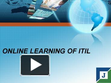 ITIL training, ITIL online training (1) presentation | free to download