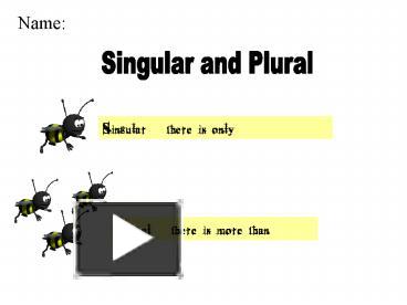 PPT – Name: PowerPoint presentation | free to view - id: 671a3-ZDc1Z