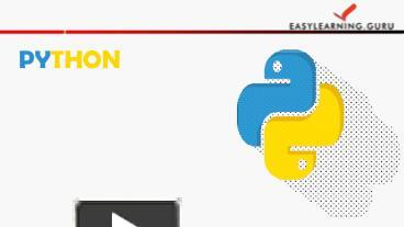 Python Online From EasyLearning Guru presentation | free to download