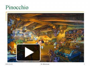 Pinocchio presentation | free to view