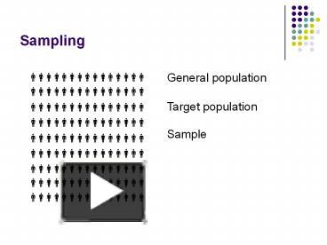 PPT – Sampling PowerPoint presentation | free to download - id: 6813ee ...