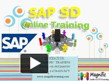 PPT – sap sd online training in Delhi PowerPoint presentation | free to ...
