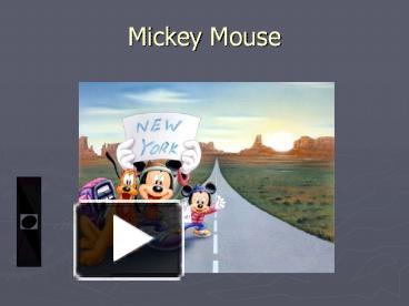 Mickey Mouse presentation | free to download