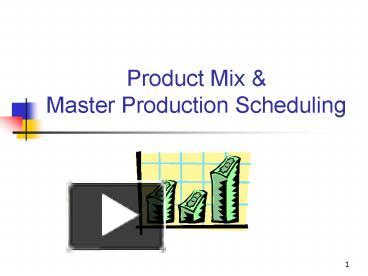 PPT – Product Mix PowerPoint presentation | free to download - id ...