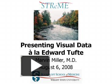 PPT – Presenting Visual Data la Edward Tufte PowerPoint presentation ...