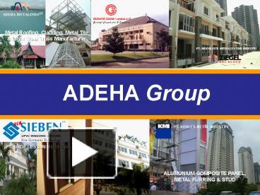 PPT – ADEHA Group PowerPoint presentation | free to download - id ...