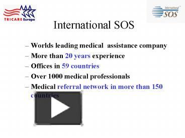 PPT – International SOS PowerPoint presentation | free to view - id ...