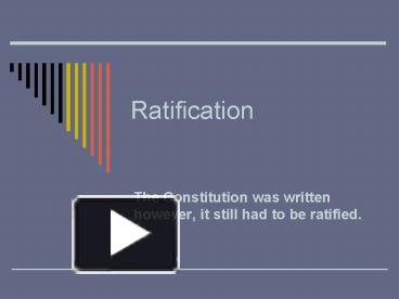 PPT – Ratification PowerPoint presentation | free to download - id ...