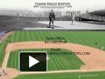 Cubs Rooftop Tickets presentation | free to download