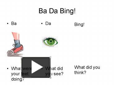 PPT – Ba Da Bing! PowerPoint presentation | free to download - id ...