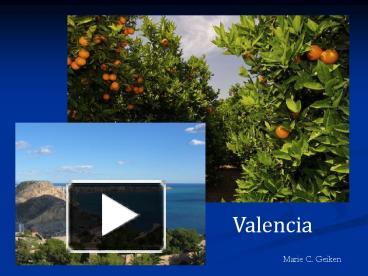 Valencia presentation | free to download