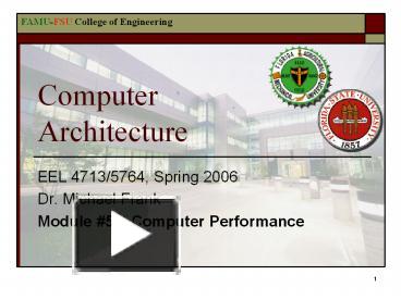 PPT – Computer Architecture PowerPoint presentation | free to download ...