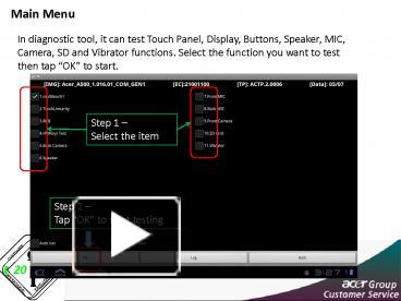 PPT – Main Menu PowerPoint presentation | free to download - id: 694647 ...