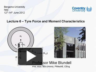Lecture 6 presentation | free to view