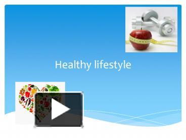 Healthy lifestyle presentation | free to download
