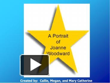 PPT – A Portrait PowerPoint presentation | free to view - id: 6979-YmNjZ