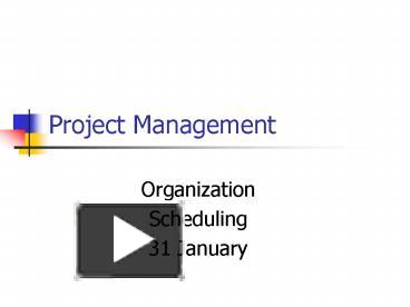 PPT – Project Management PowerPoint presentation | free to download ...