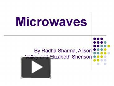 Microwaves presentation | free to download