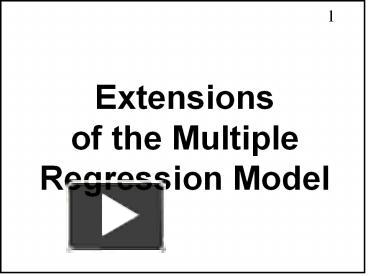 PPT – Extensions PowerPoint presentation | free to download - id ...