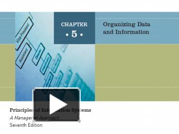 PPT – The database approach to data management provides significant ...