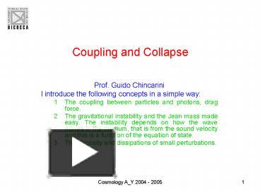 PPT – Coupling and Collapse PowerPoint presentation | free to download ...