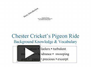 PPT – Chester Cricket PowerPoint presentation | free to download - id ...