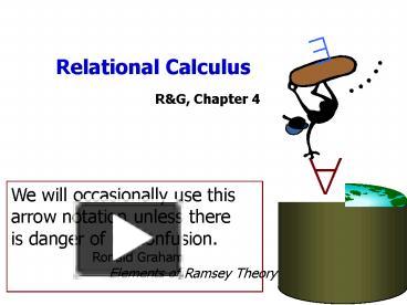 PPT – Relational Calculus PowerPoint presentation | free to download ...