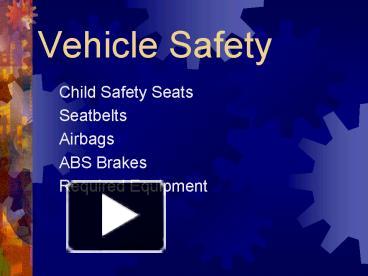 Vehicle Safety presentation | free to download
