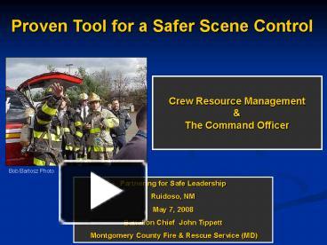 Crew Resource Management presentation | free to view