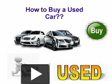 How To Buy a Used Car?? presentation | free to download