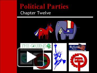PPT – Political Parties PowerPoint presentation | free to view - id ...